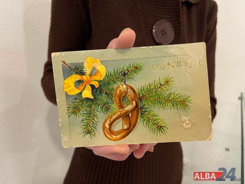 VIDEO: Felicitări de Crăciun primite de oamenii din Alba în urmă cu 100 ...