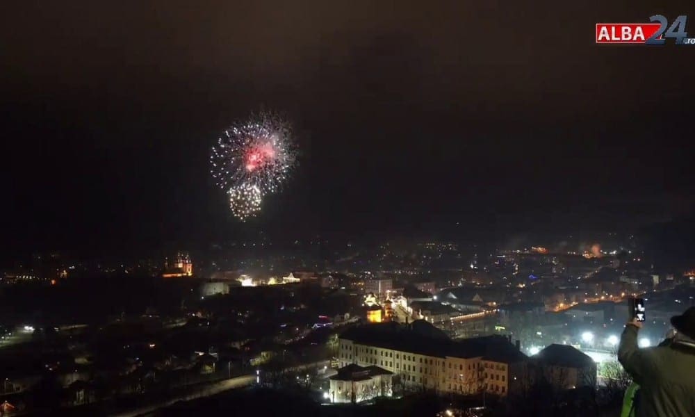 Spectacol de artificii la Blaj, de Revelion 2024. Unde sunt invitați locuitorii să petreacă ...