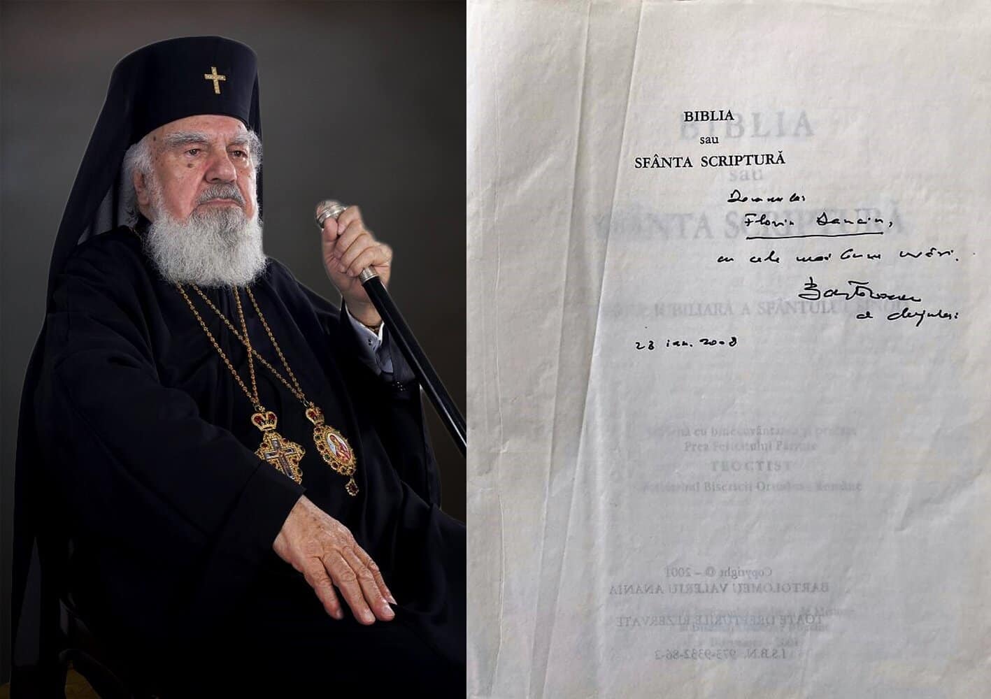 VIDEO. Bartolomeu Anania şi-a prevestit moartea!? „Nu mi-e frică”. 13 ...